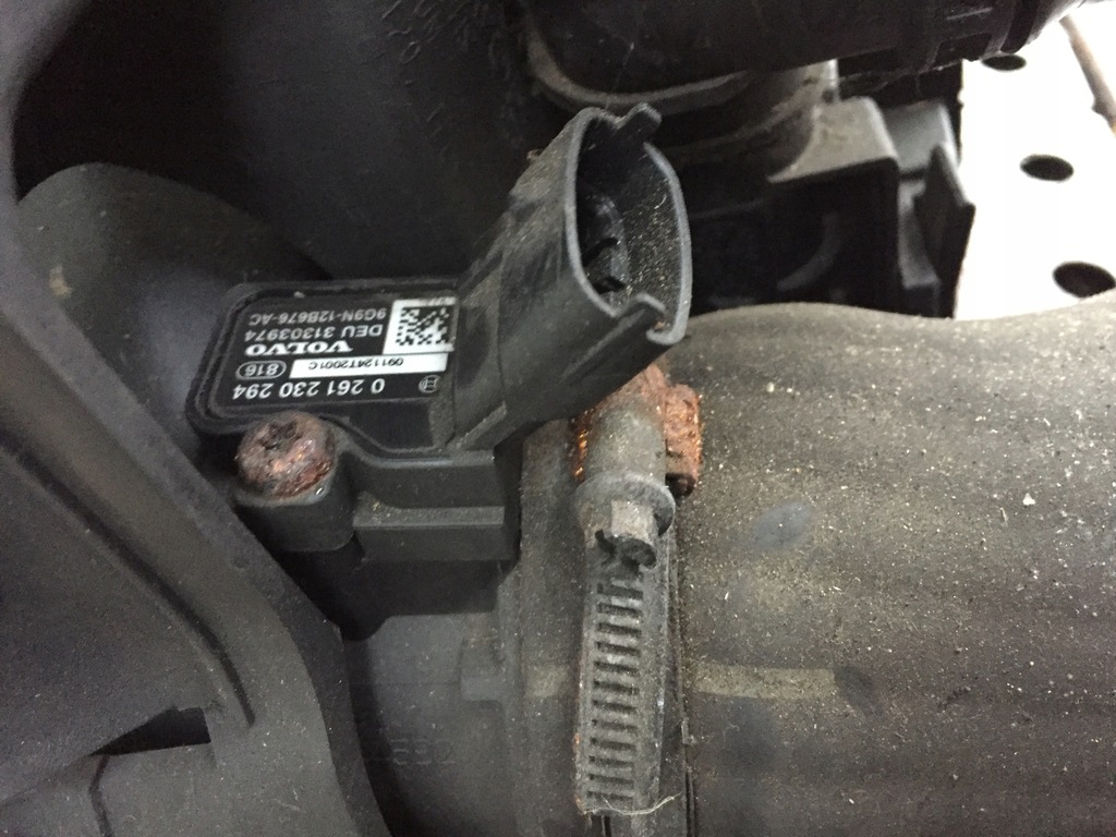 Volvo S80 D3 D5 08-... czujnik MAP 0261230294 oryg - 7755167864 ...