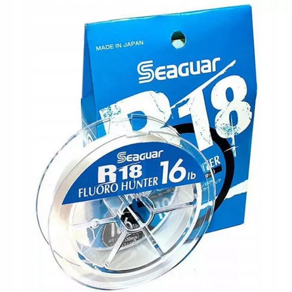FLUOROCARBON SEAGUAR R18 HUNTER TACT 100M 4LB 0.16 - 13483252552 - oficjalne archiwum Allegro