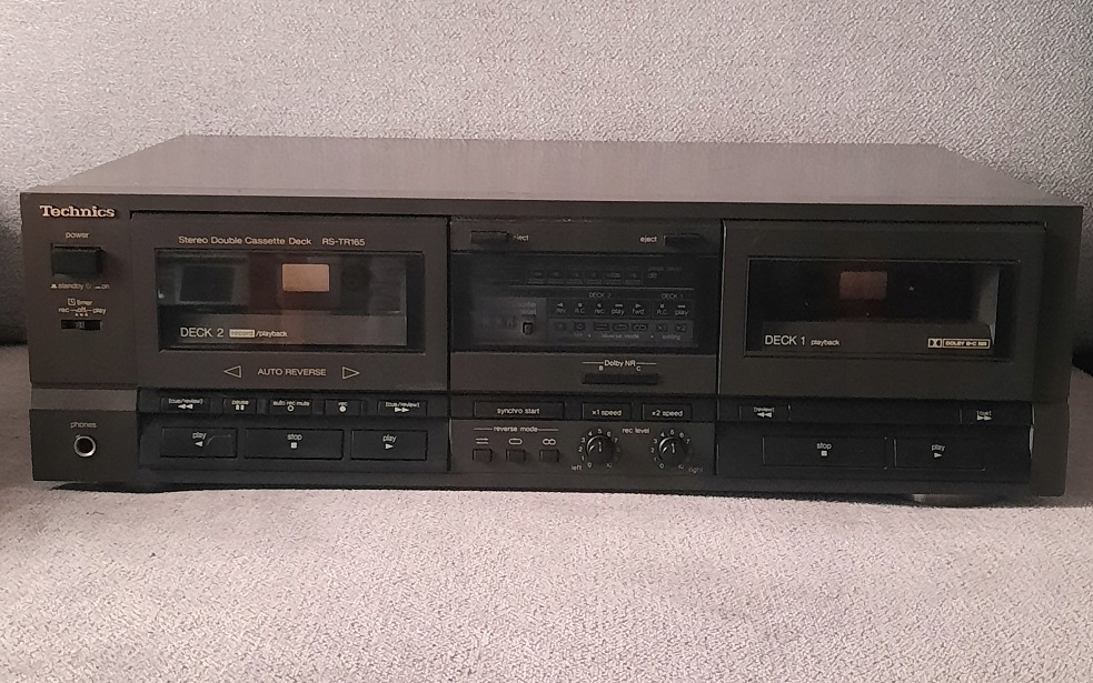 Magnetofon/deck Technics RS-TR165 idealny stan! - 13140674638 - oficjalne archiwum Allegro