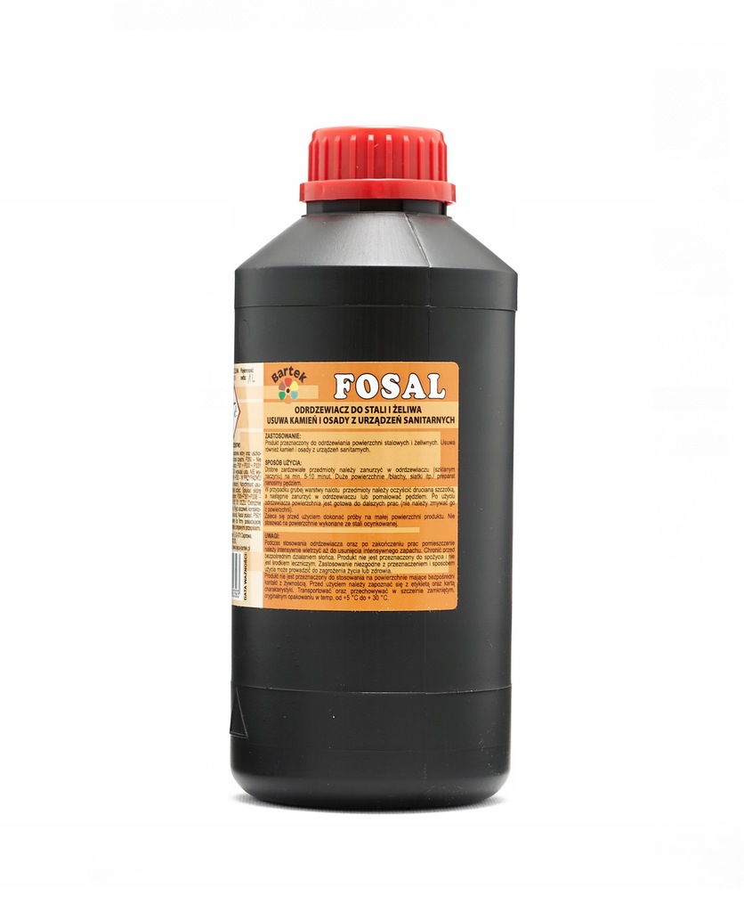 FOSOL, FOSAL ODRDZEWIACZ DO STALI I ŻELIWA 1L - 10936603302 - oficjalne ...