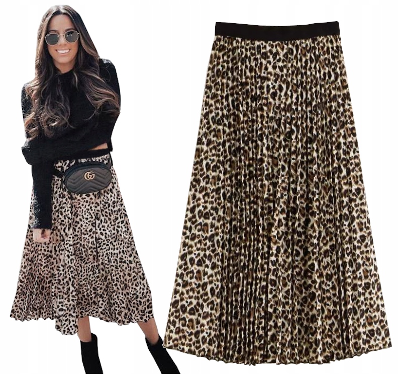 Купить ЖЕНСКАЯ ПЛИССИРОВАННАЯ ЮБКА на резинке, LEOPHER Midi: отзывы, фото и характеристики на ...