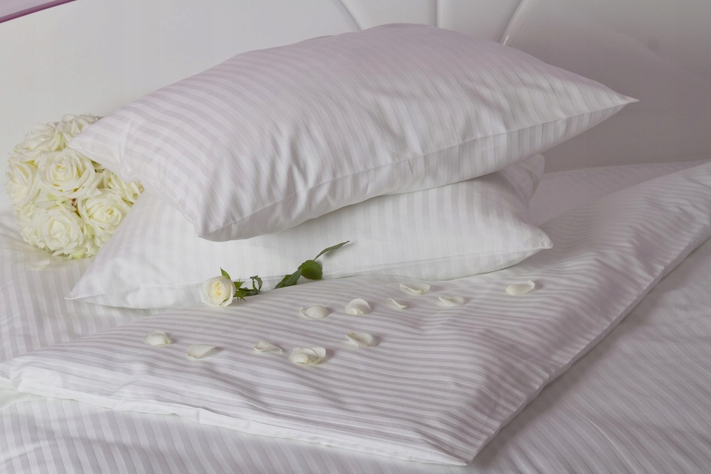 Pościel Hotelowa Adamaszek 140cm x 200 70x80cm - 13336421755 ...