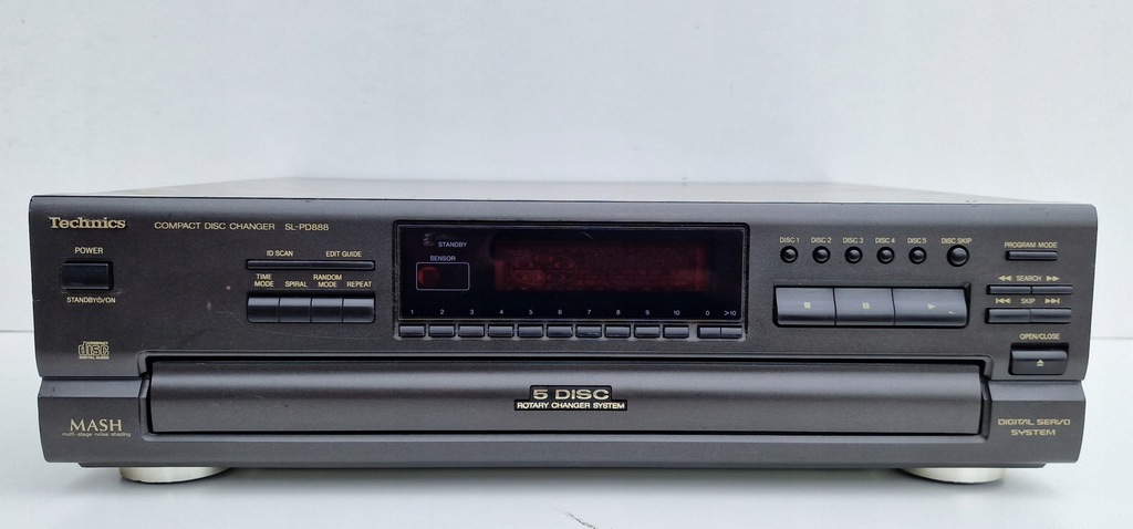 Technics SL-PD888 SL PD 888 zmieniarka cd player - 13727852630 - oficjalne archiwum Allegro