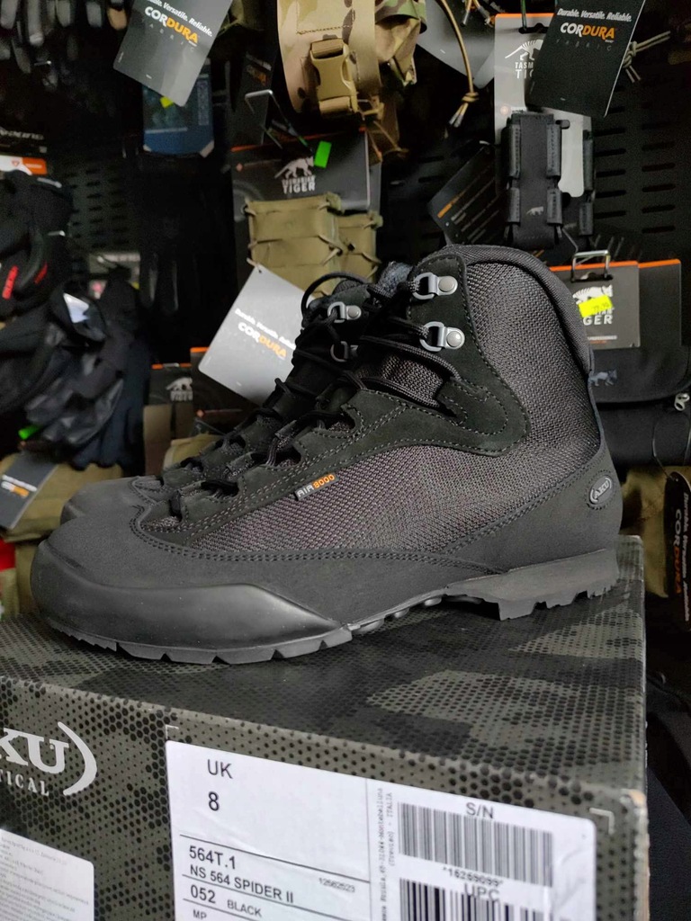 Buty NS 564 SPIDER II – Black 43 Aku Tactical wojskowe taktyczne ...