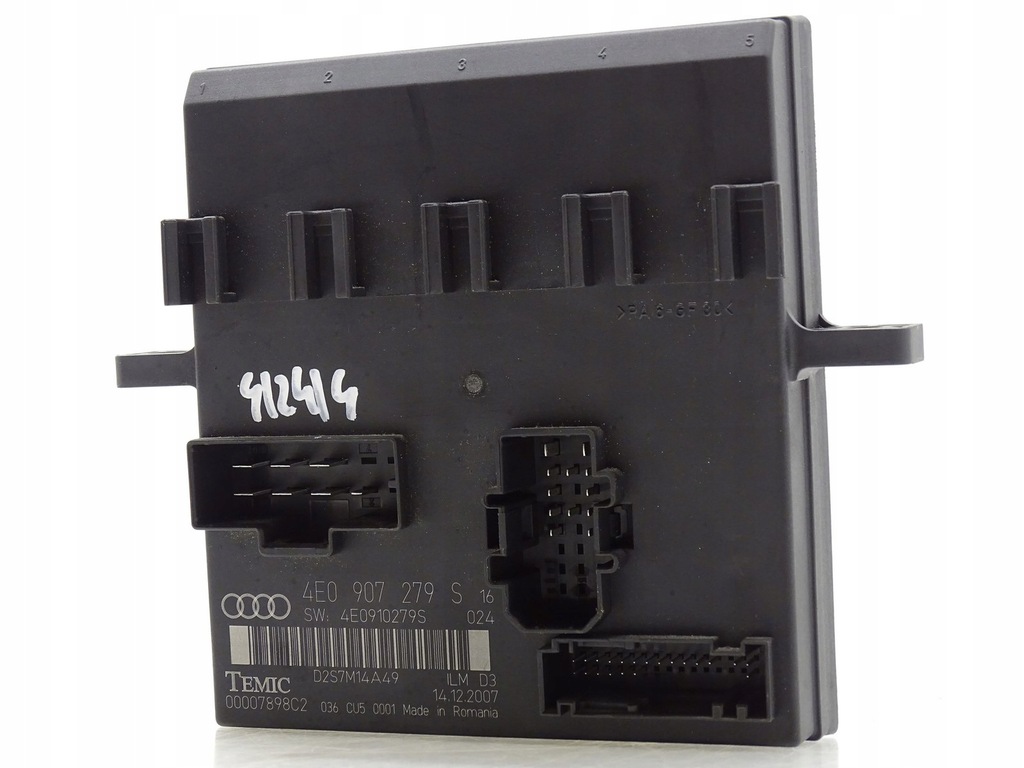 MODUŁ STEROWNIK ŚWIATEŁ AUDI A8 D3 4E0907279S - 13628667780 - oficjalne archiwum Allegro