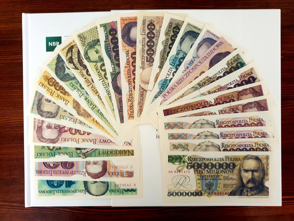 POLSKIE BANKNOTY OBIEGOWE 1975-1996 KOPIE ALBUMNBP - 12855207289 ...