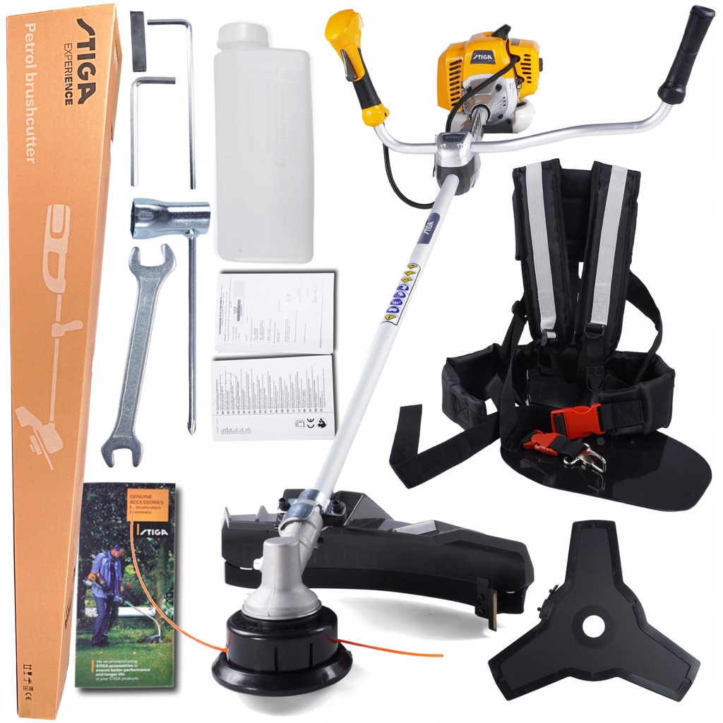 MOCNA KOSA SPALINOWA STIGA BC 545 B PODKASZARKA KOSIARKA ŻYŁKOWA OUTLET ...