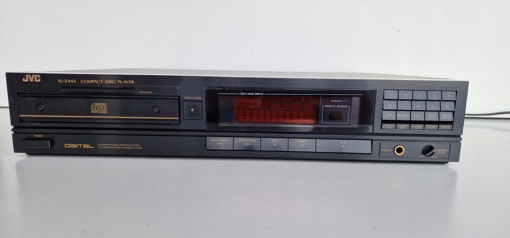 odtwarzacz kompaktowy CD player JVC XLZ444 XL-Z444 - 13944757703 - oficjalne archiwum Allegro