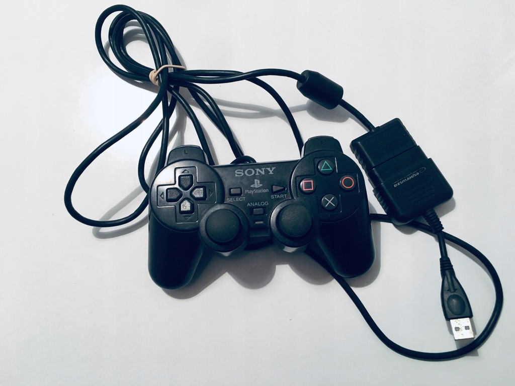 Pad PS2 Gamepad kontroler Dualshock 2 oryginał - 12630543109 ...