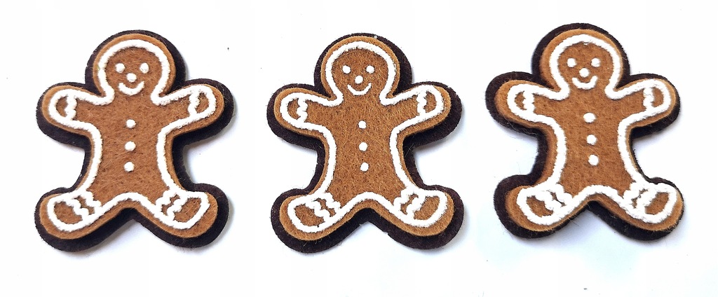 SZTUCZNE PIERNICZKI ludziki ciasteczko z filcu - 12880152221 ...