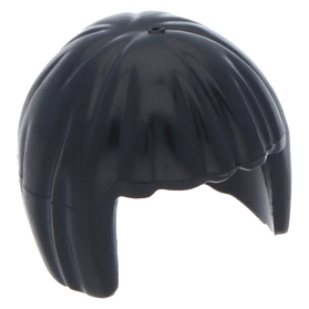 LEGO Włosy - Damskie z grzywką 62711 Czarne NOWE - 12339898104 ...