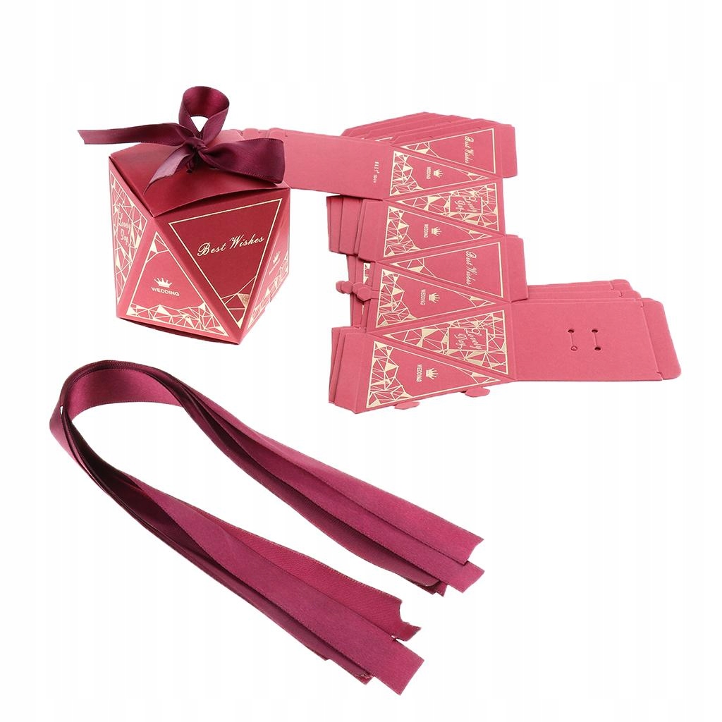 Diamond Shape Candy Boxes Wedding Party Large - 13731691222 - oficjalne ...