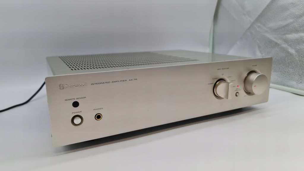 Sherwood AX-7R Wzmacniacz Stereo + Pilot Oryginał. - 11599340768 - oficjalne archiwum Allegro
