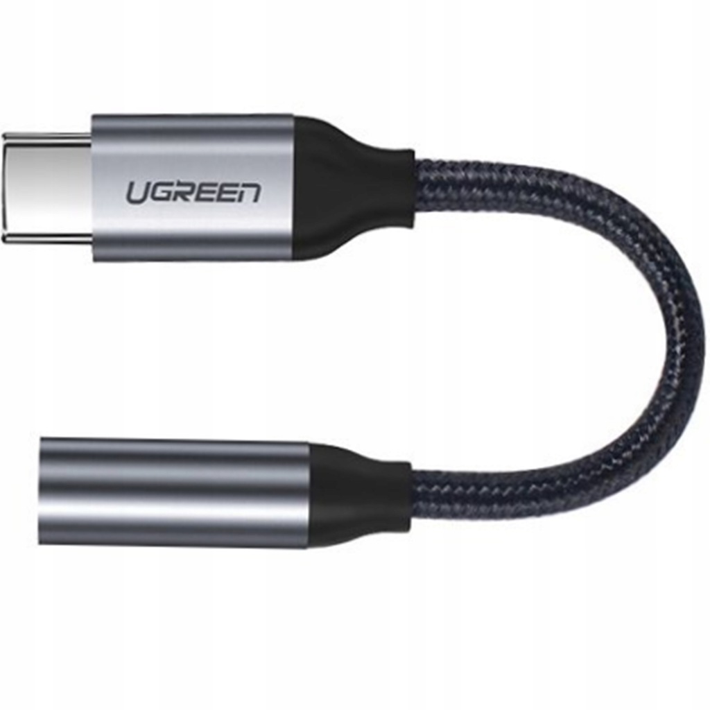 Adapter przejściówka USB TYP C MINI JACK 3,5mm AUX - 13686258716 ...