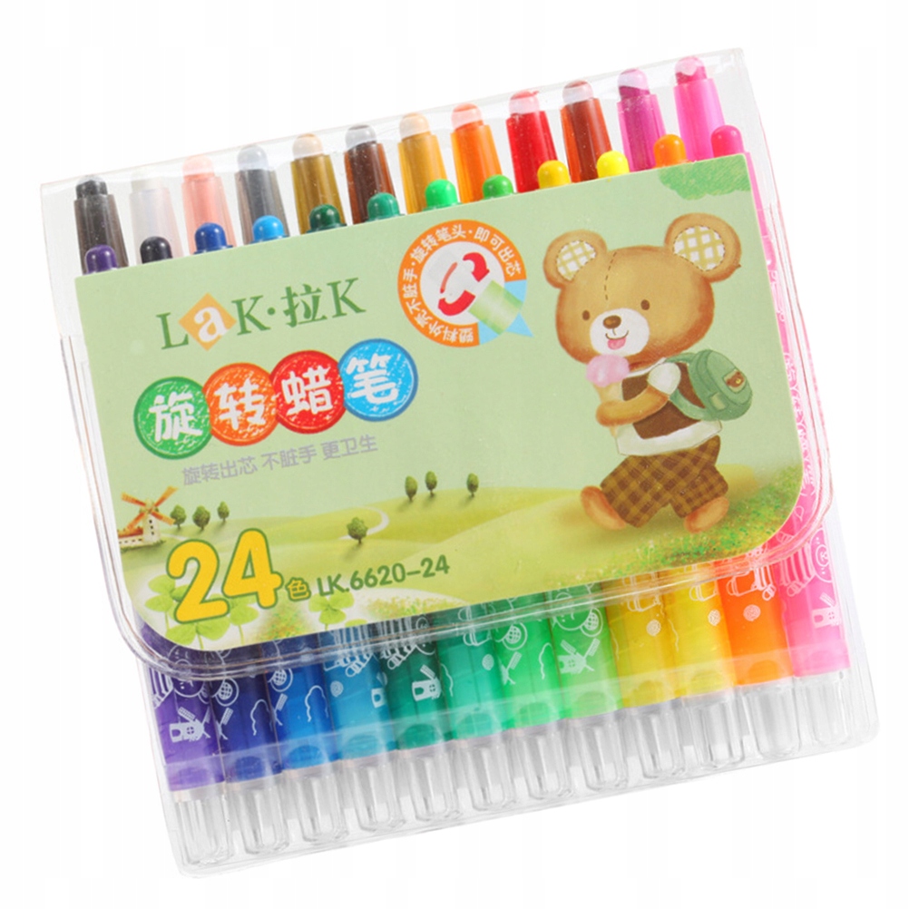 1 zestaw 24 kolorów rysunek kredki kredki - 12200157369 - oficjalne ...