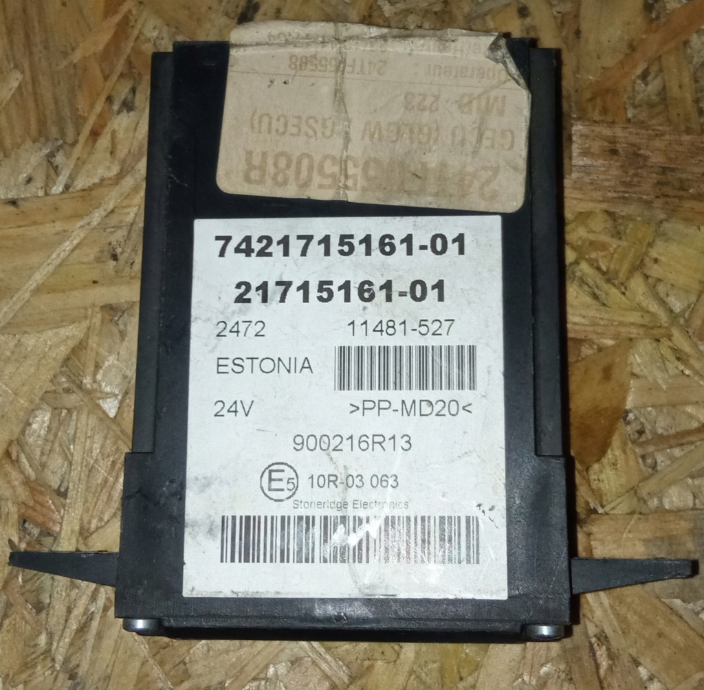 Sterownik skrzyni biegów Renault Premium DXI - 13810506885 - oficjalne ...