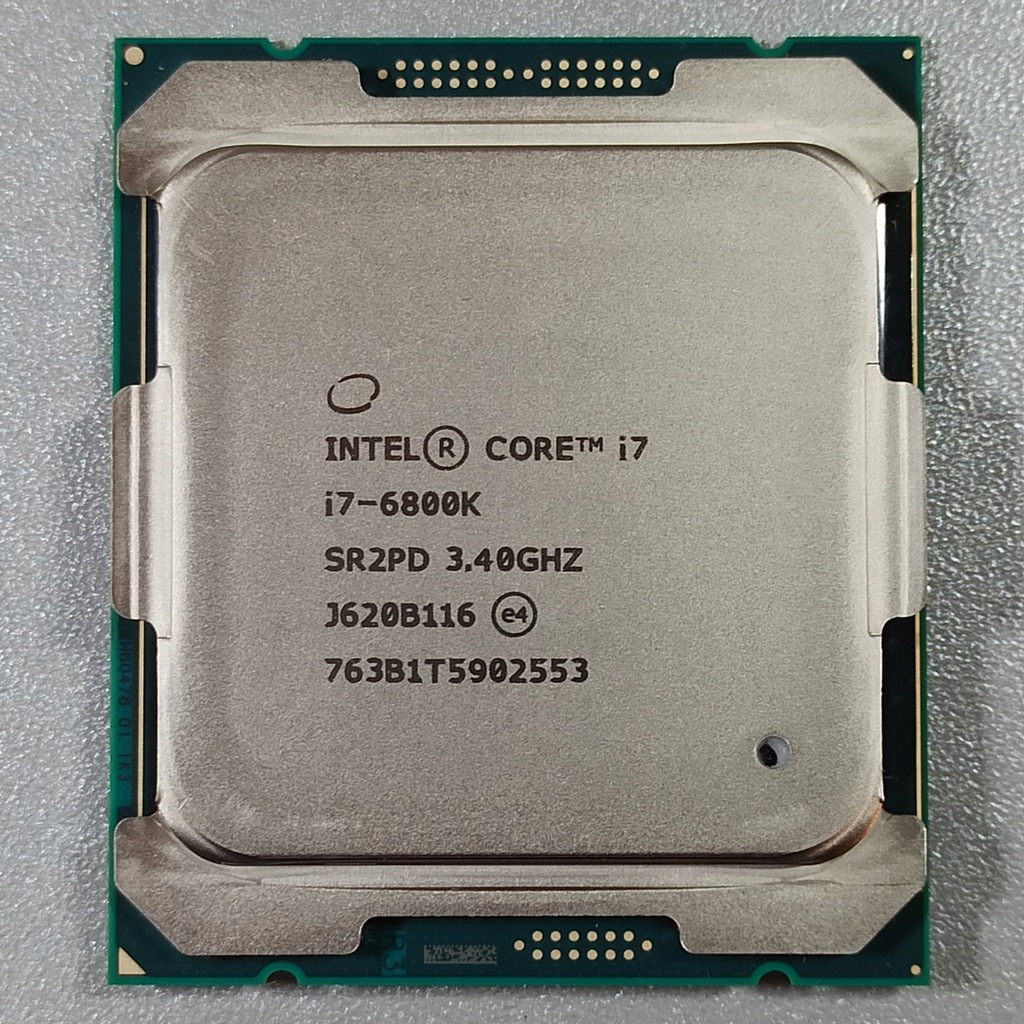 Procesor Intel Core i7-6800K 6 x 3400 GHz - 12644484832 - oficjalne ...