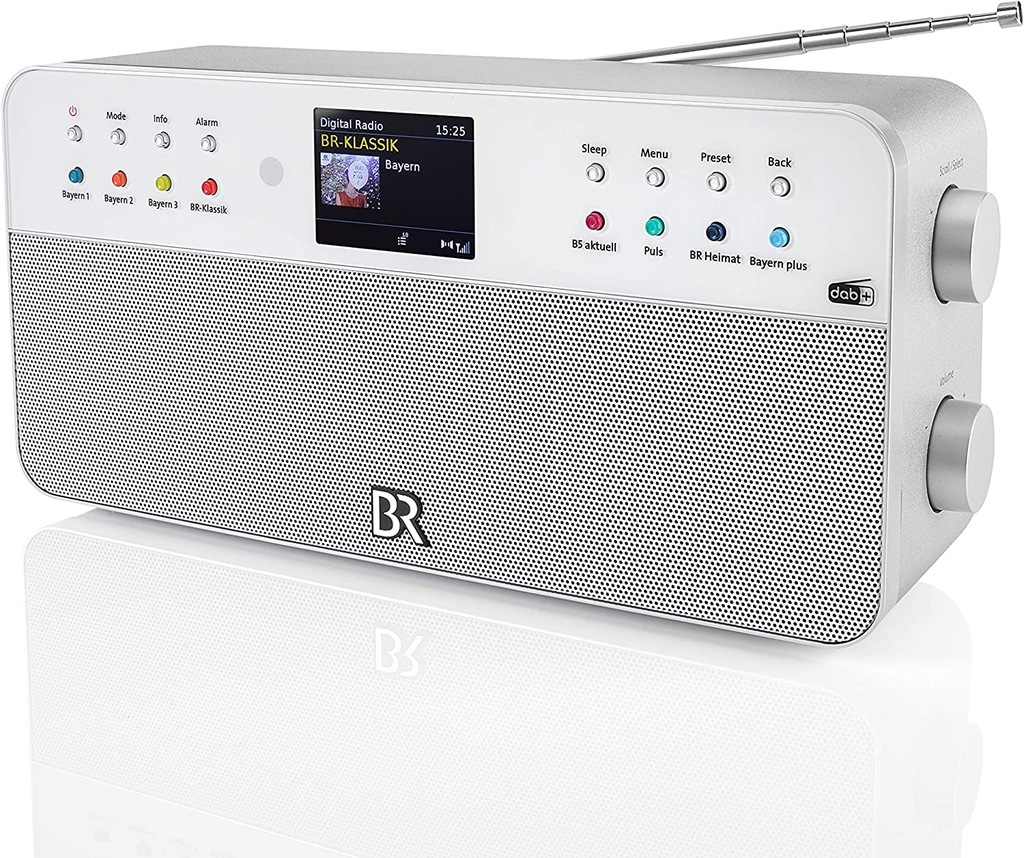 Radio Cyfrowe BR2 FM DAB+ UKW/RDS AUX Budzik Pilot - 12347604302 - oficjalne archiwum Allegro