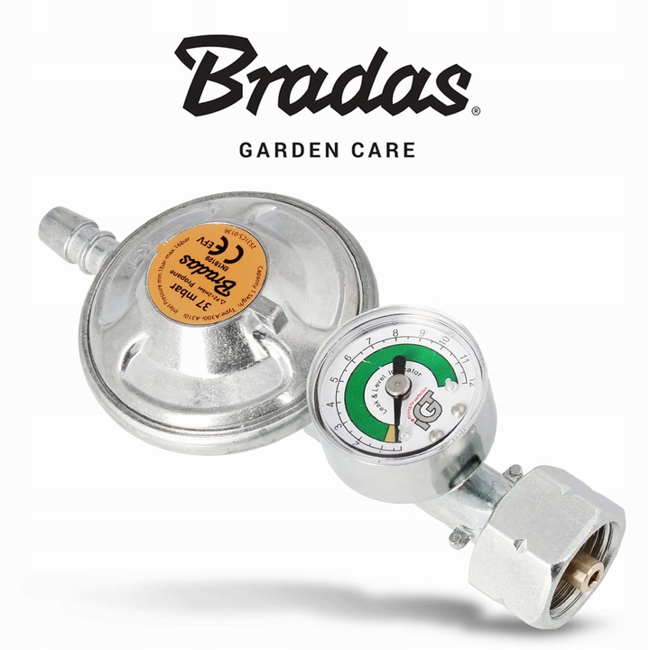 POLSKI REDUKTOR GAZOWY DO BUTLI 11 kg z Manometrem - 11875133501 - oficjalne archiwum Allegro