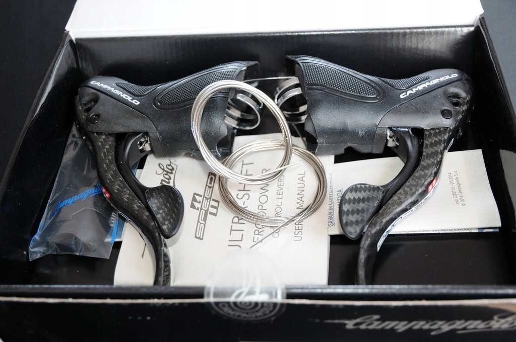 NOWE klamkomanetki Campagnolo SUPER RECORD, 11s - 11666380810 - oficjalne archiwum Allegro