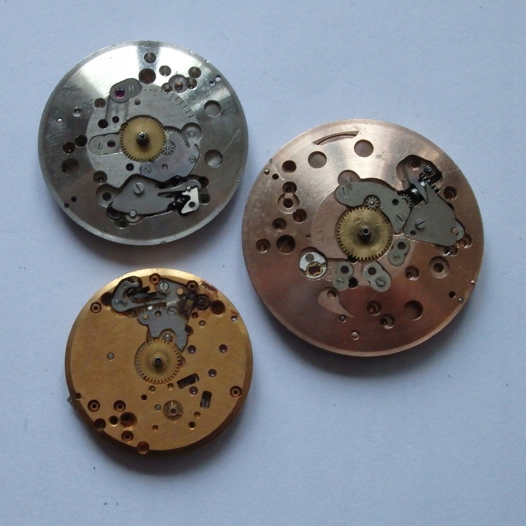 Mechanizmy zegarków zestaw C2238 - 12907070016 - oficjalne archiwum Allegro