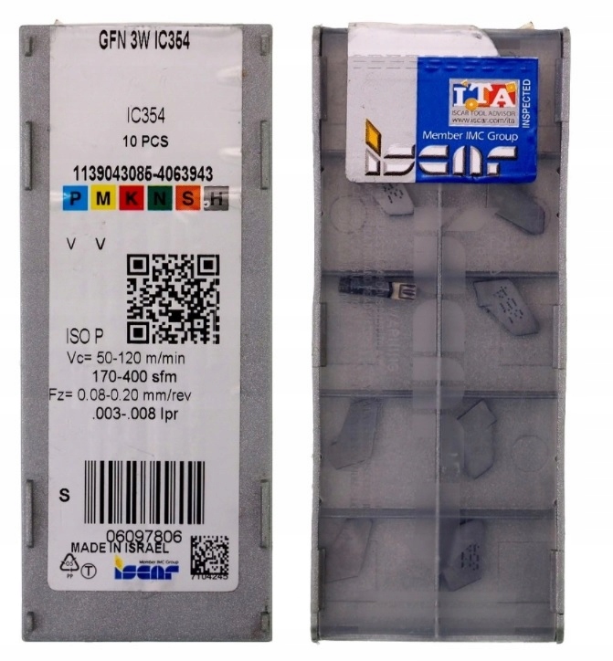 Płytki węglikowe GFN 3W IC354 ISCAR - 7453723846 - oficjalne archiwum ...