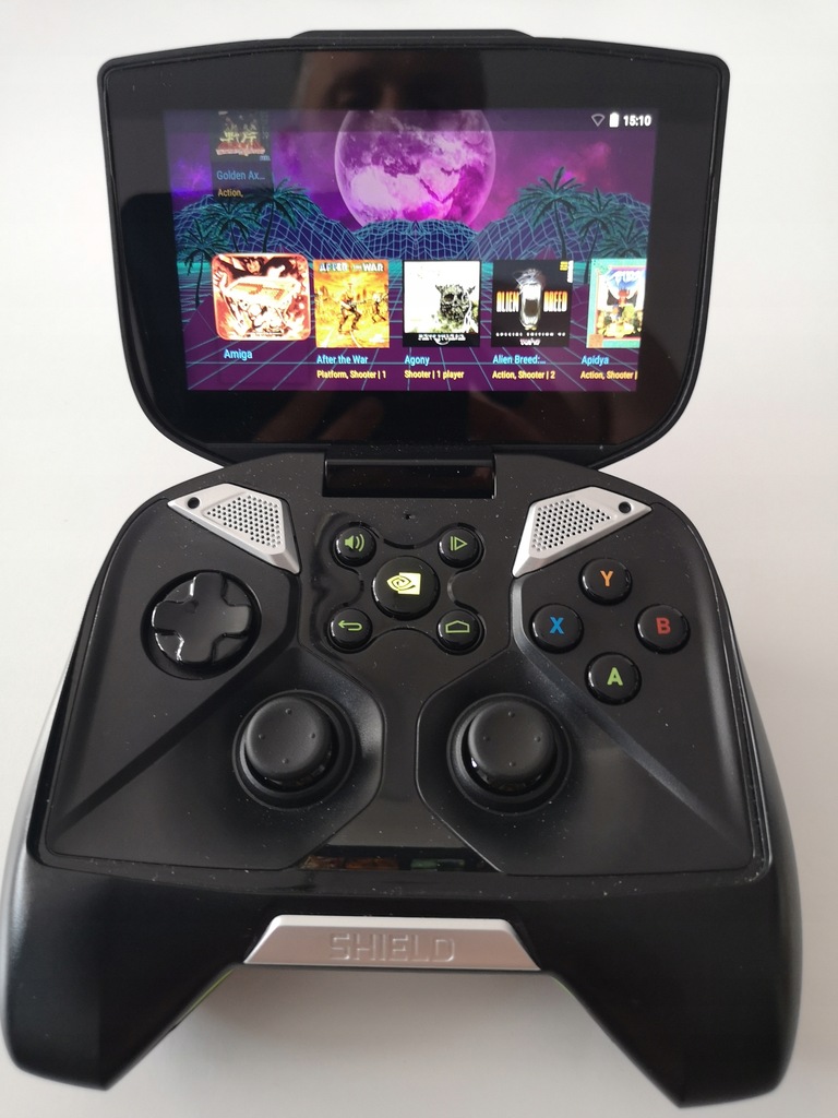 NVIDIA SHIELD PORTABLE P2450 256GB RETRO ARCH - 13841016047 - oficjalne archiwum Allegro
