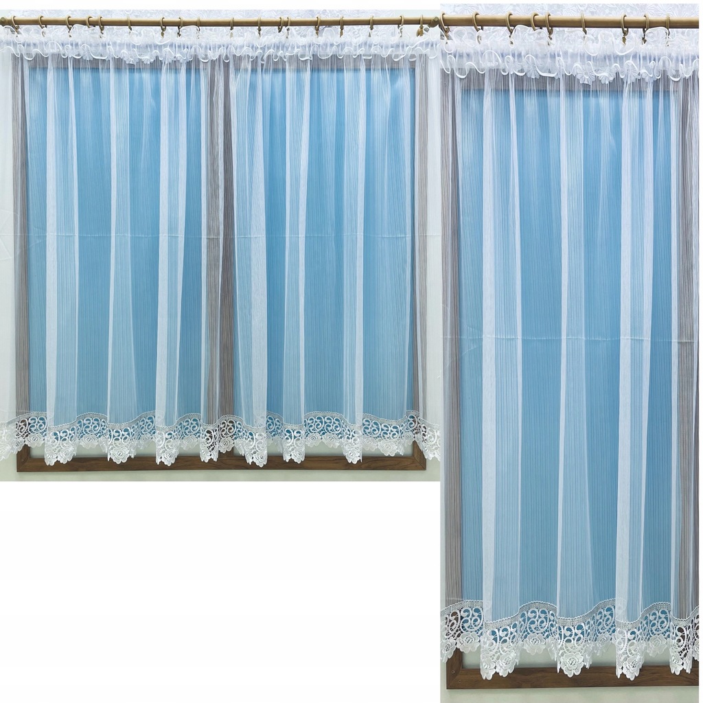 Komplet Firan Balkonowych 400/160 i 230/200 Gipiur - 11277520947 ...