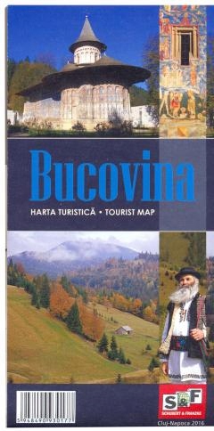 Bucovina harta turistica/tourist map Schubert&Franzke - 14558347009 ...