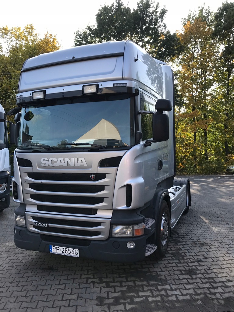 Scania R 420 Euro 5 Topline Bardzo Ładna - 8526611743 - oficjalne ...