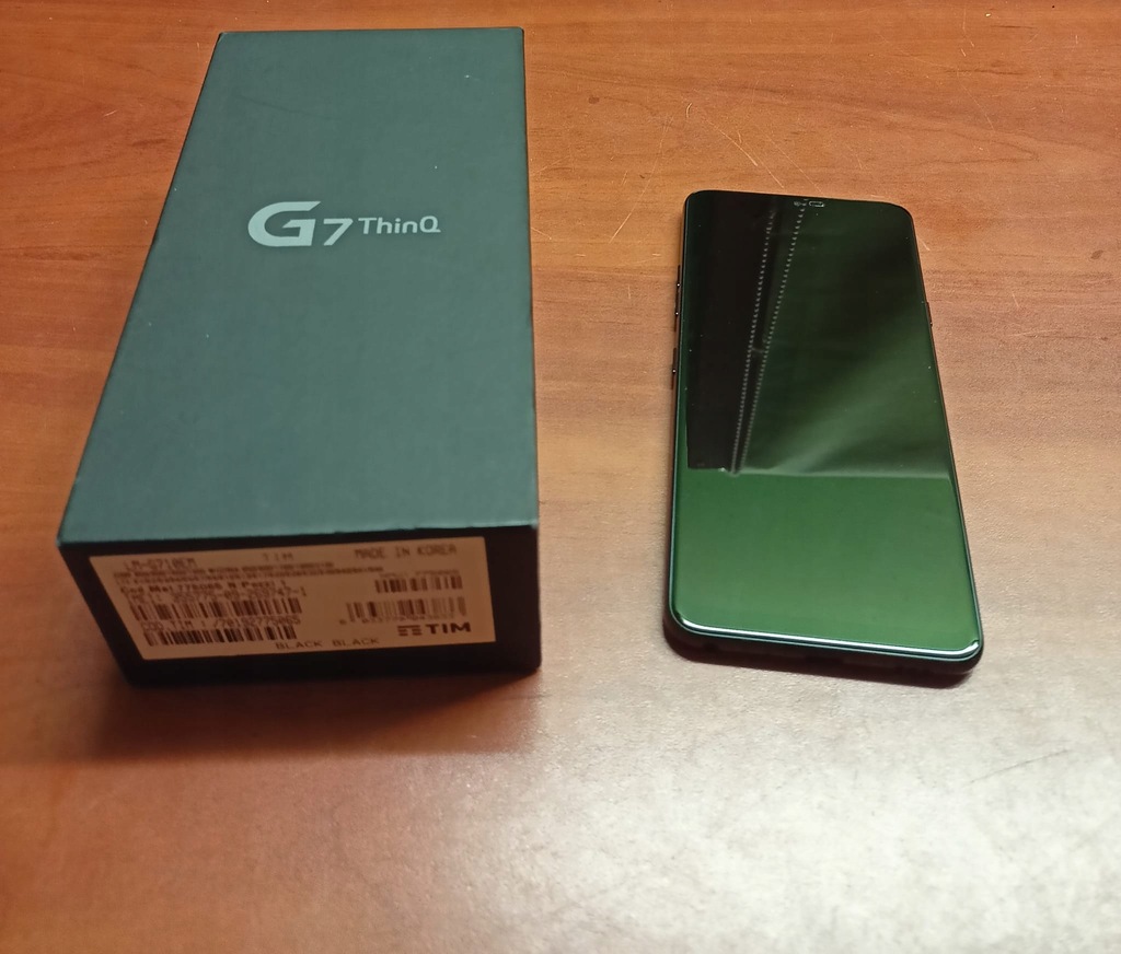 Smartfon LG G7 ThinQ 4 GB / 64 GB czarny - 13049155652 - oficjalne archiwum Allegro