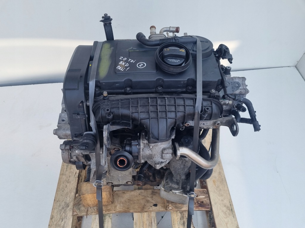 SILNIK KOMPLET VW Touran 2.0 TDI 140KM 03-10r BKD - 14329224890 ...