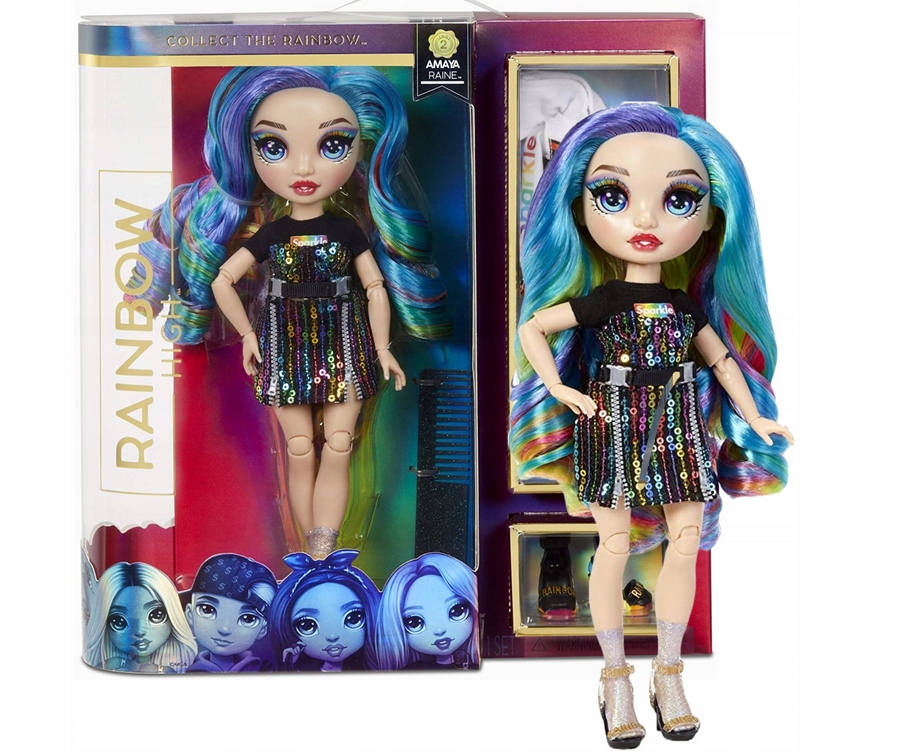 RAINBOW HIGH AMAYA RAINE LALKA MODOWA - 14144473829 - oficjalne ...