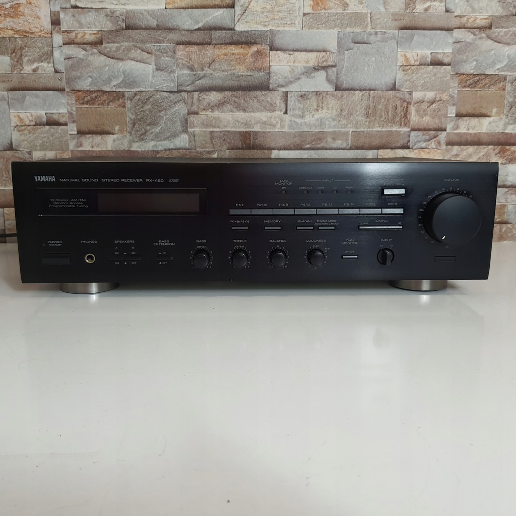 Amplituner Yamaha RX-450 2.0 czarny GWARANCJA !! - 12170960083 ...