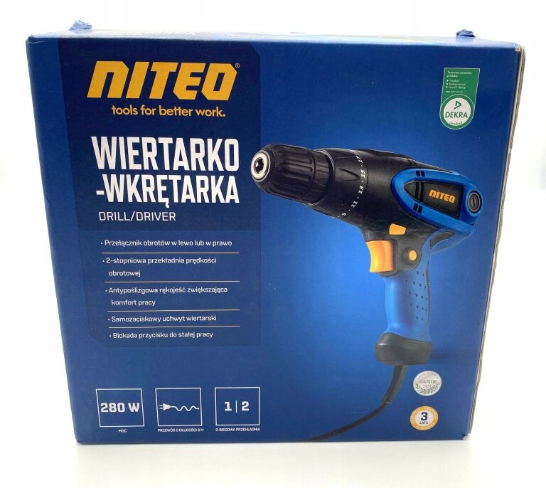 NITEO TOOLS WKRETARKA SIECIOWA KOMPLET - 11958289177 - oficjalne archiwum Allegro