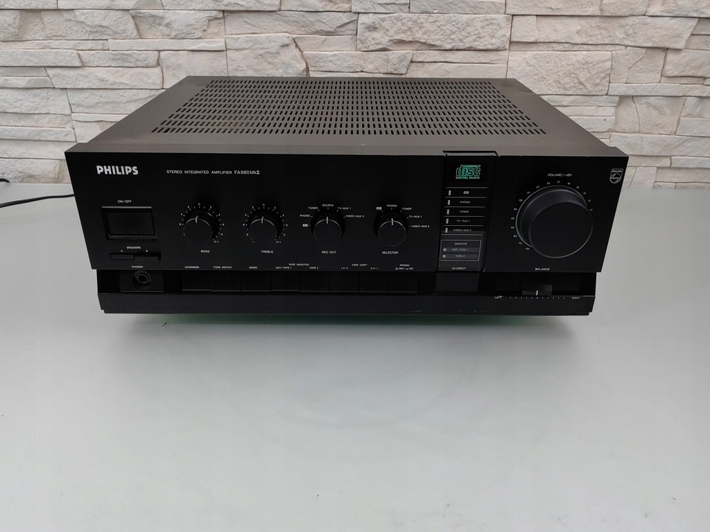 Philips FA-960Mk2 Kultowy wzmacniacz stereo - 13840488531 - oficjalne ...