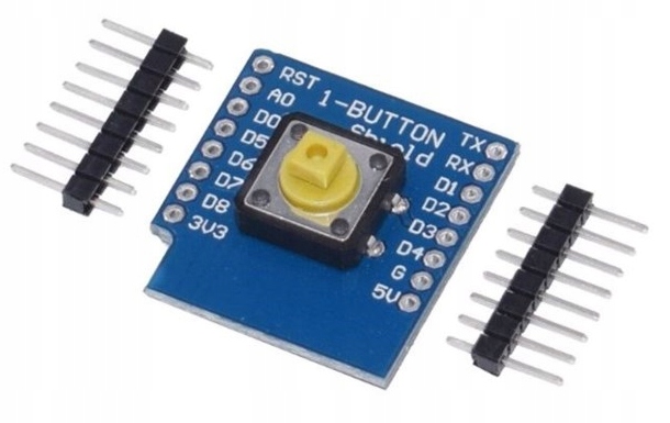 Moduł WeMos D1 mini przycisk, button ESP8266 - 8785045188 - oficjalne ...