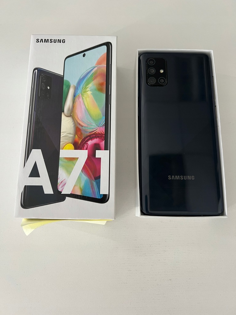 Smartfon Samsung Galaxy A71 6 GB / 128 GB czarny - 13378481732 ...