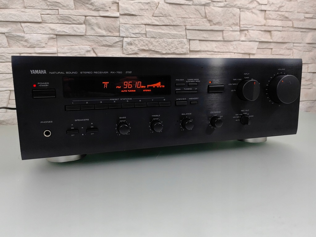 Yamaha RX-750 Wysokiej klasy amplituner stereo - 13872008113 ...
