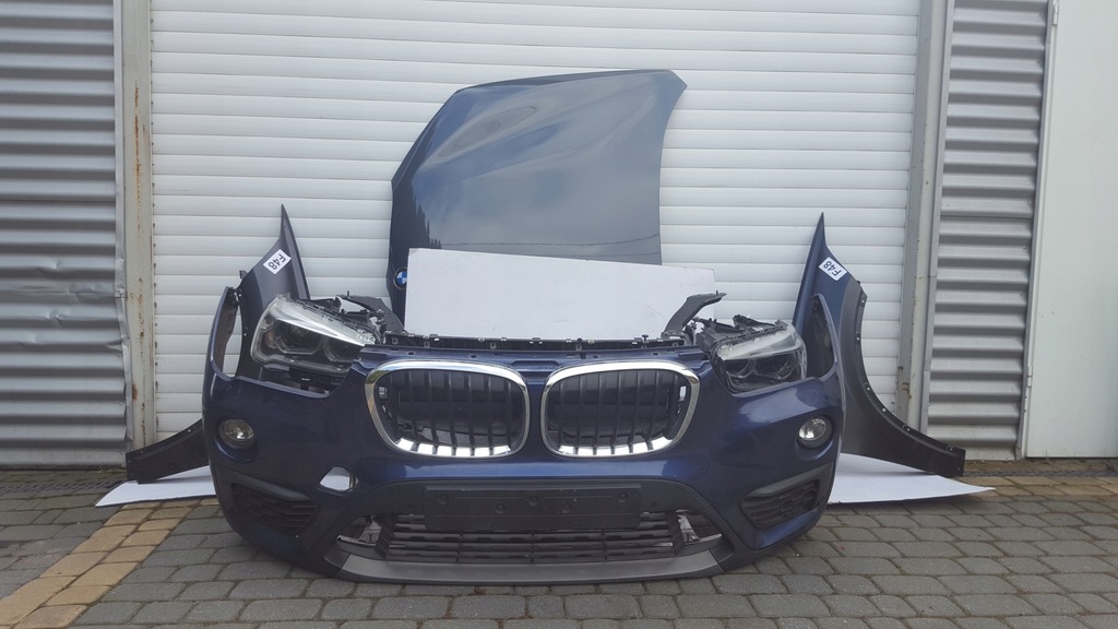 MASKA BŁOTNIK PAS PRZÓD LED ZDERZAK BMW F48 X1 - 13375472399 ...