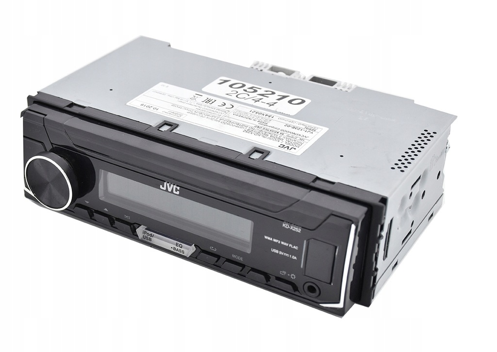 RADIO RADIOODTWARZACZ JVC KD-X252 - 11256574085 - oficjalne archiwum Allegro