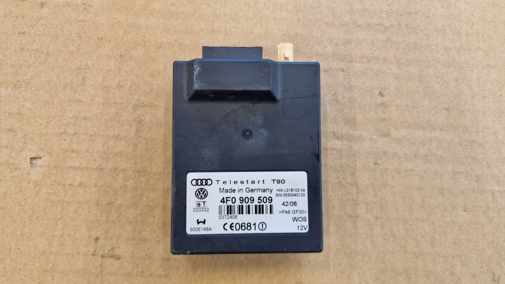 Moduł sterownik Webasto Telestar odbiornik Audi A6 C6 A8 D3 Q7 4L T90 - 14804765465 - oficjalne ...