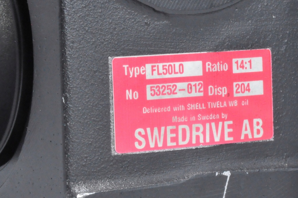 SWEDRIVE AB motoreduktor 0,37kW, 98rpm, i=14, fi25 - 7576218585 ...
