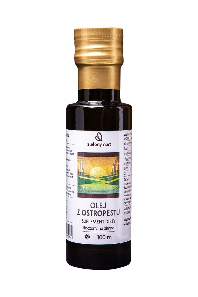 Olej z Ostropestu Tłoczony na Zimno | Prozdrowotny - 11200975766 - oficjalne archiwum Allegro
