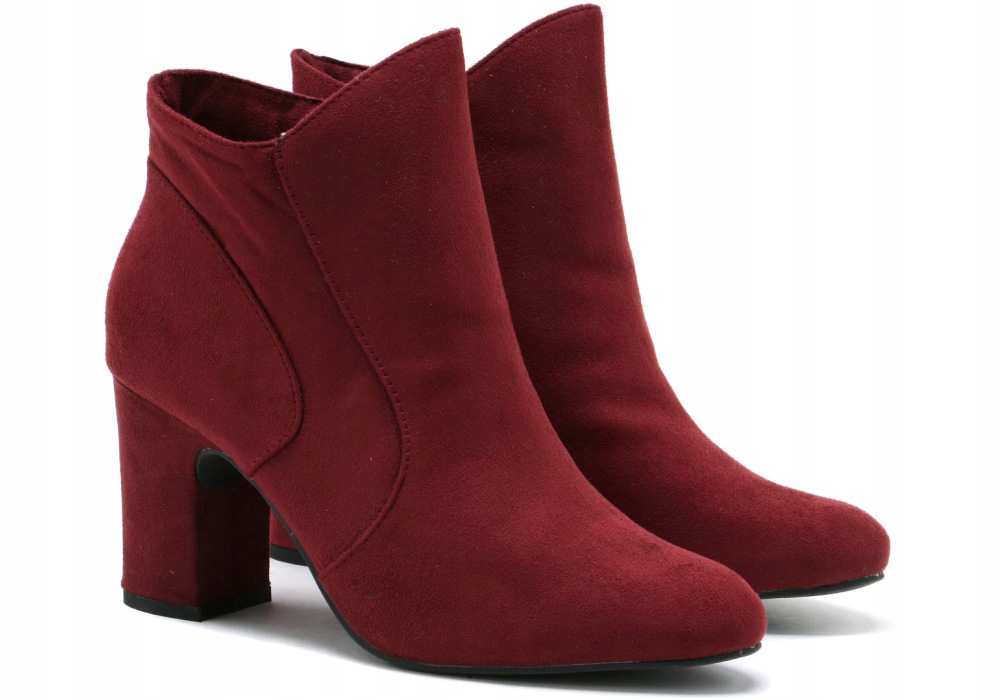 Kylie Crazy BOTKI EKO ZAMSZ BORDOWE R37 - 14710195809 - oficjalne archiwum Allegro