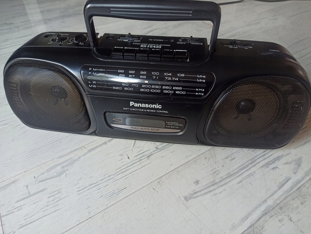 Radiomagnetofon Panasonic RX-FS430 jamnik kasetowy - 12154944993 ...