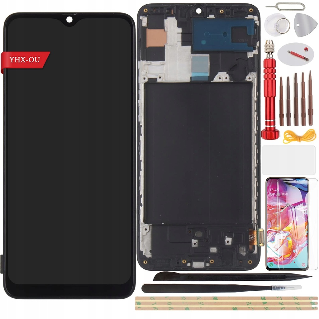 Wyświetlacz YHX-OU do Samsung Galaxy A70 SM-A705FN - 12351349773 - oficjalne archiwum Allegro