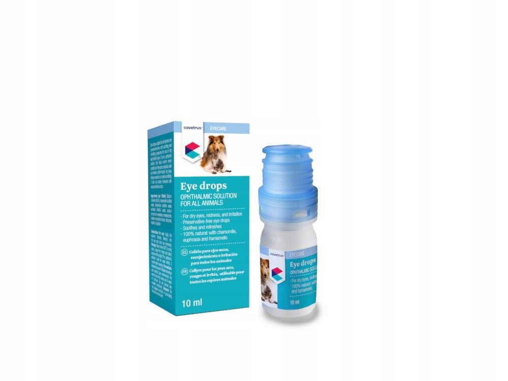 Covetrus EYECARE PŁYN NA ZACIEKI POD OCZAMI DLA PSÓW I KOTÓW 10ML ...