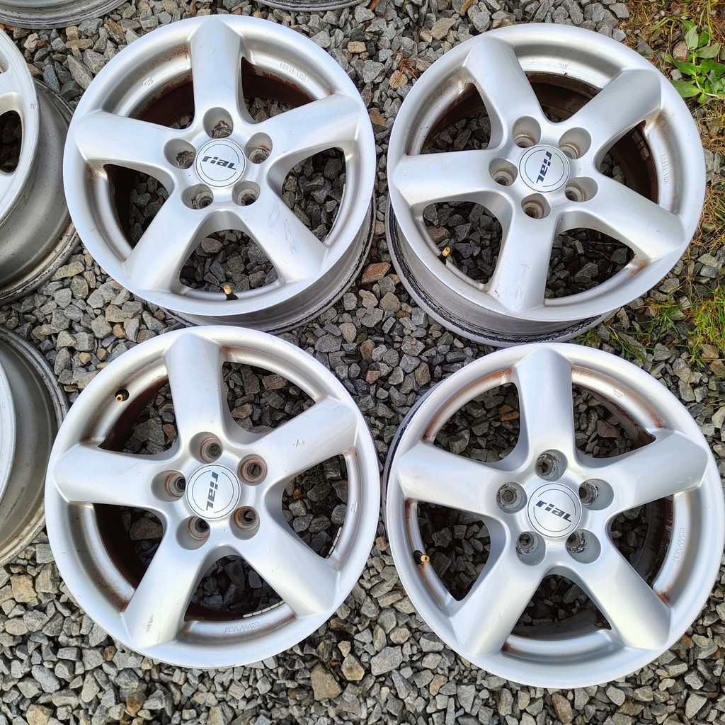 ALUSY RIAL SKODA AUDI VW SEAT 15' 5x100 KOMPLET - 14905133790 ...