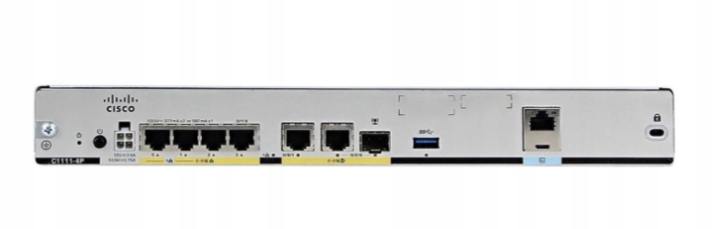 Cisco Router Gigabit Ethernet C1111-4P QoS - 13592021794 - oficjalne ...